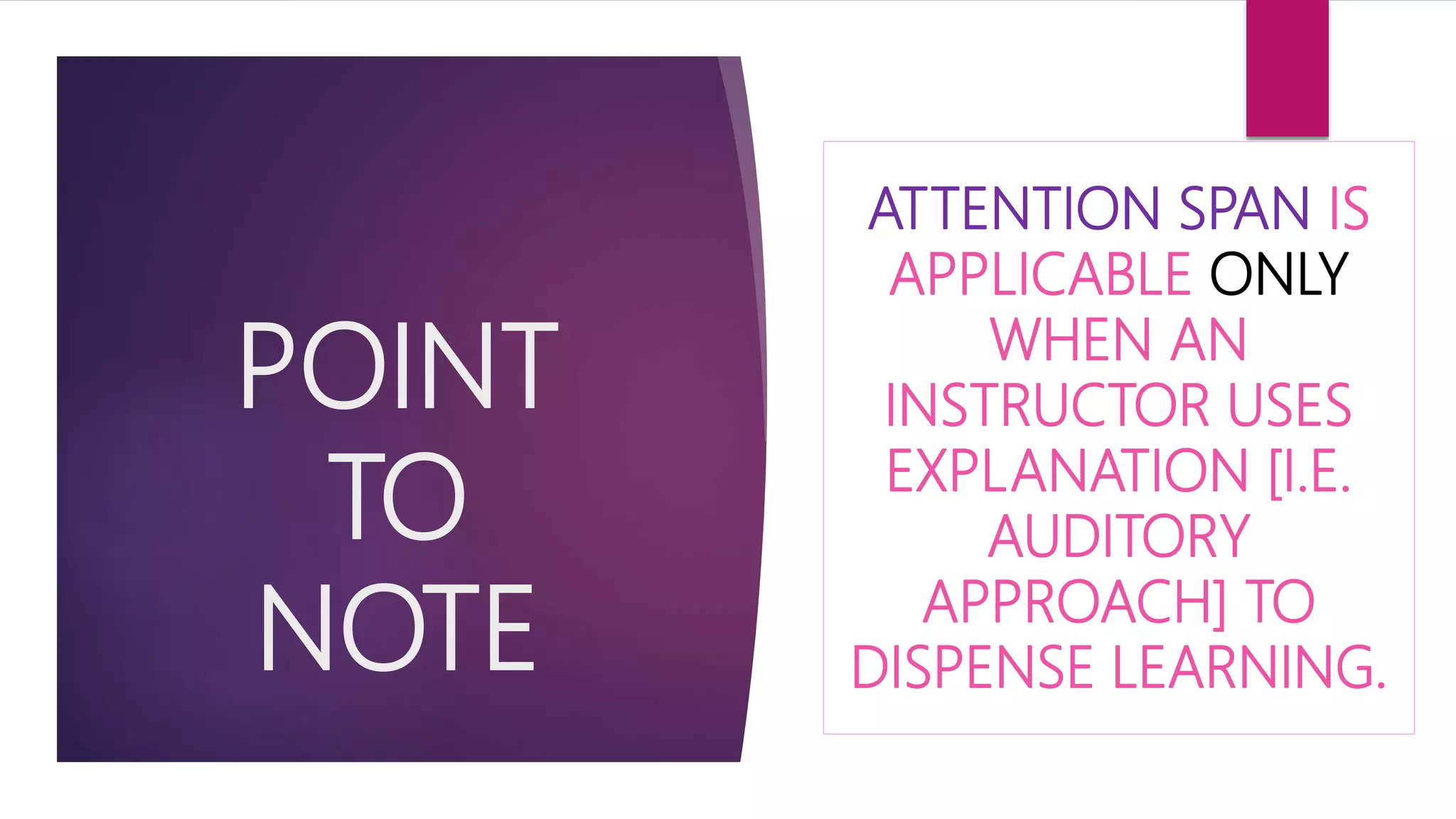 2. ATTENTION SPAN | PPTX