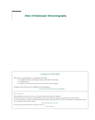 Atlas Of Endoscopic Ultrasonography Frank G Gress Et Al | PDF