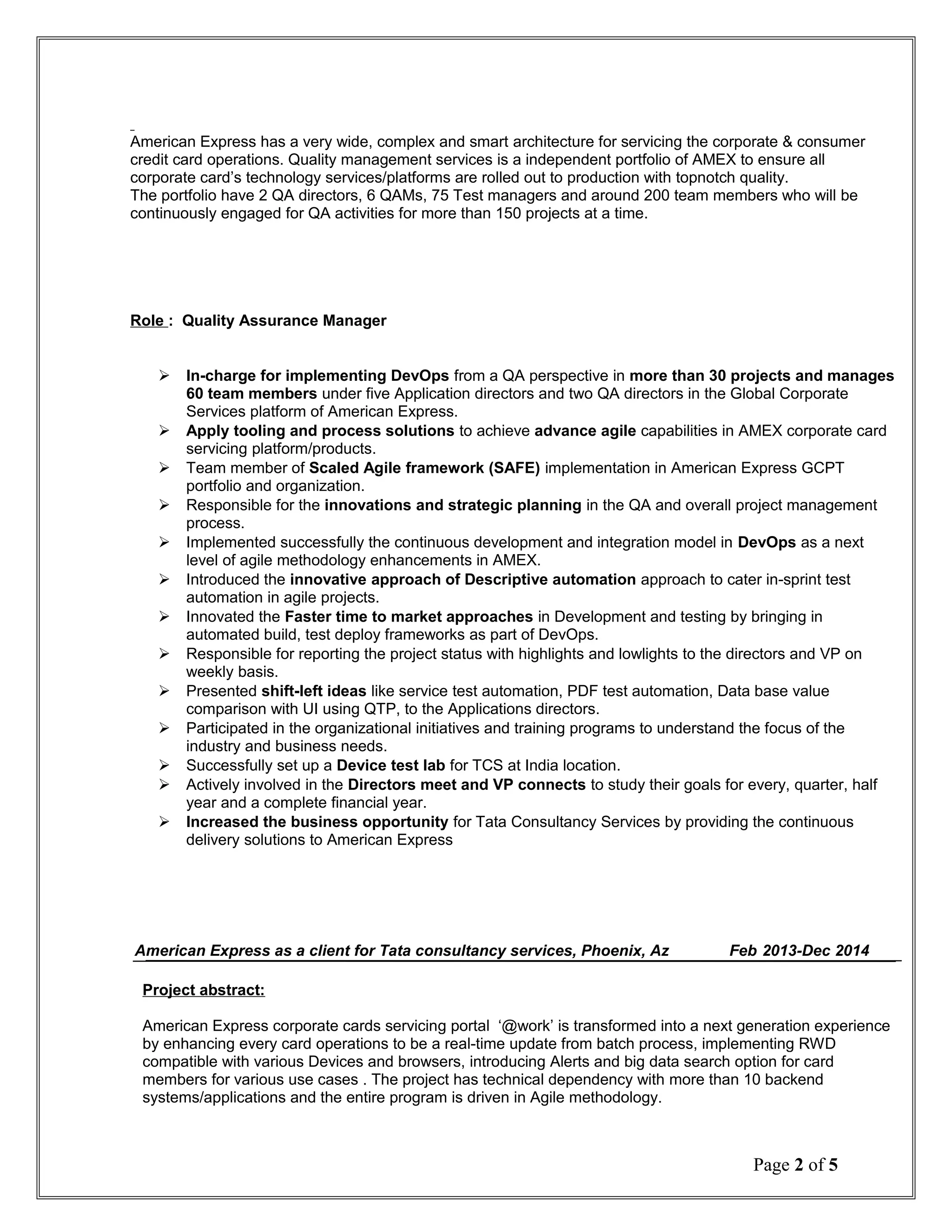 GOKULAN SANKARANARAYANAN Resume_ August 2015 | DOC