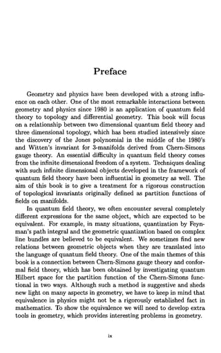 Conformal Field Theory And Topology Toshitake Kohno | PDF
