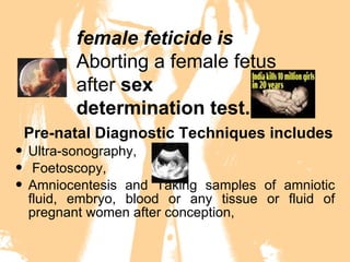 2362 female foeticide | PPT