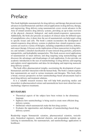 Engineered Nanoparticles As Drug Delivery Systems Rehman N Pandey A | PDF