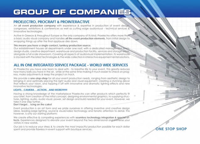 PROELECTRO_BROCHURE_low | PPT