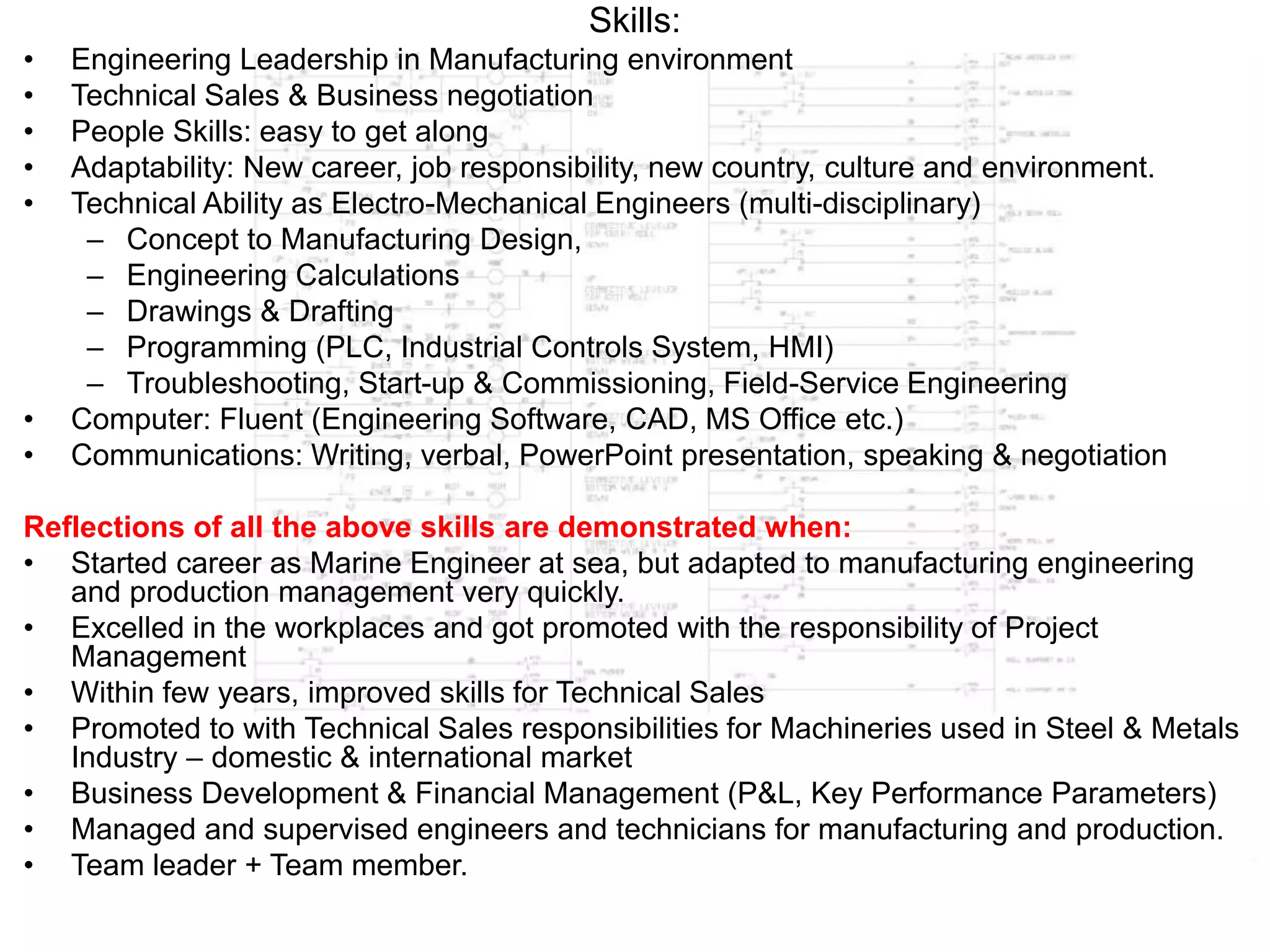 Ray Amin - Professional Achievements | PPTX