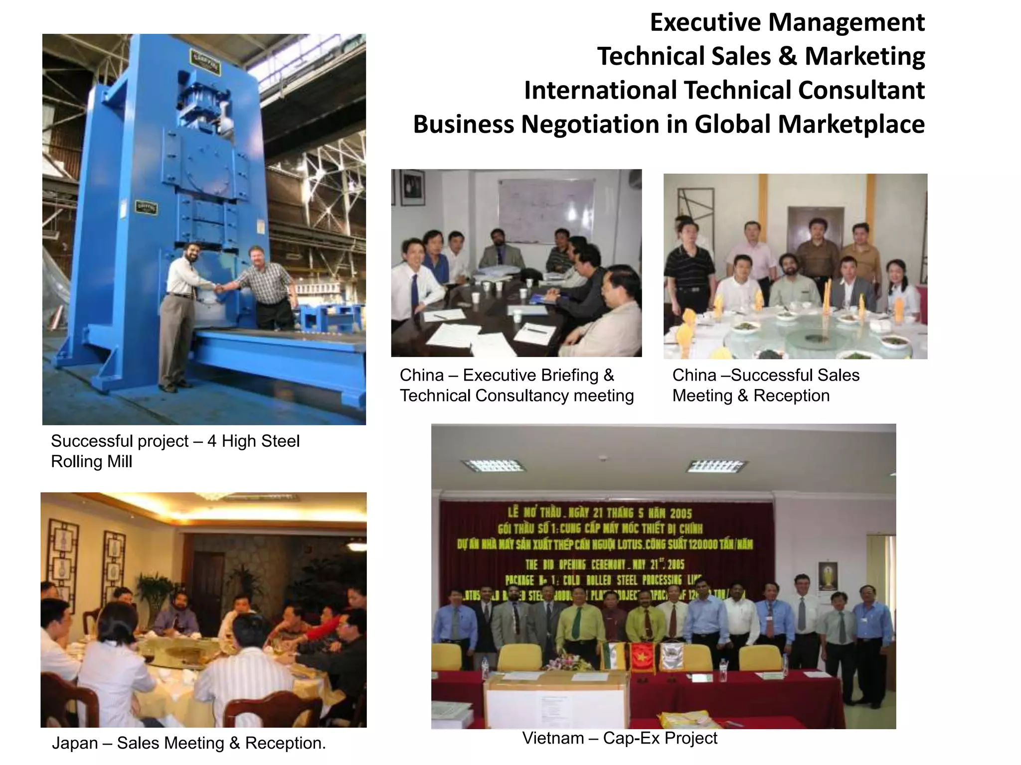 Ray Amin - Professional Achievements | PPTX