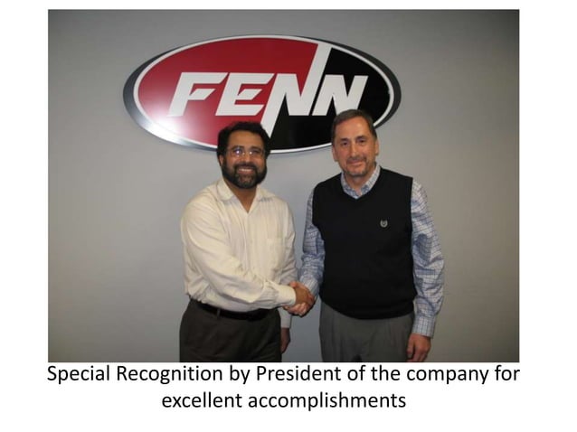 Ray Amin - Professional Achievements | PPTX