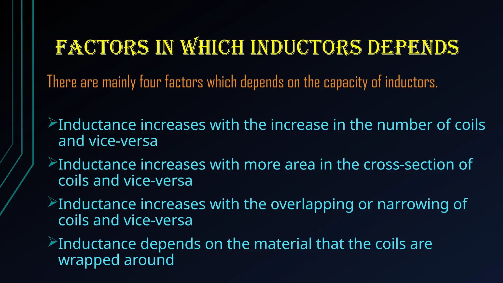 basic of inductors prepared by zaigam.pptx