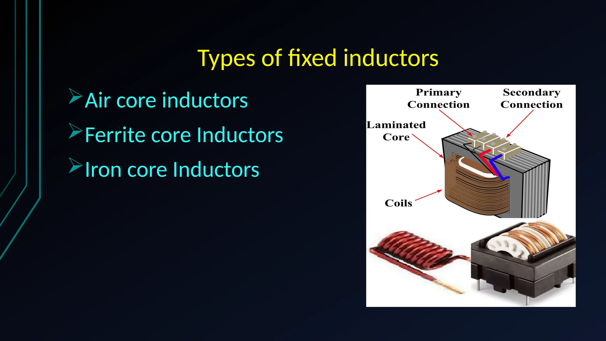 basic of inductors prepared by zaigam.pptx