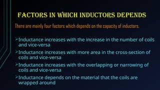 basic of inductors prepared by zaigam.pptx