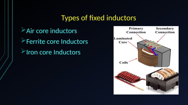 basic of inductors prepared by zaigam.pptx