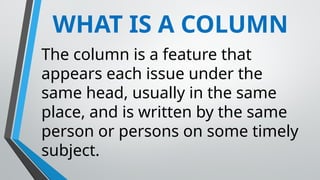 236491004-Column-Writing.pptx column writing tips | PPTX