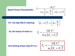 Induction and synchronous Motor drives (AC motor drives) | PPT