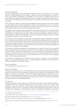 Asthma Management guidlines. | PDF