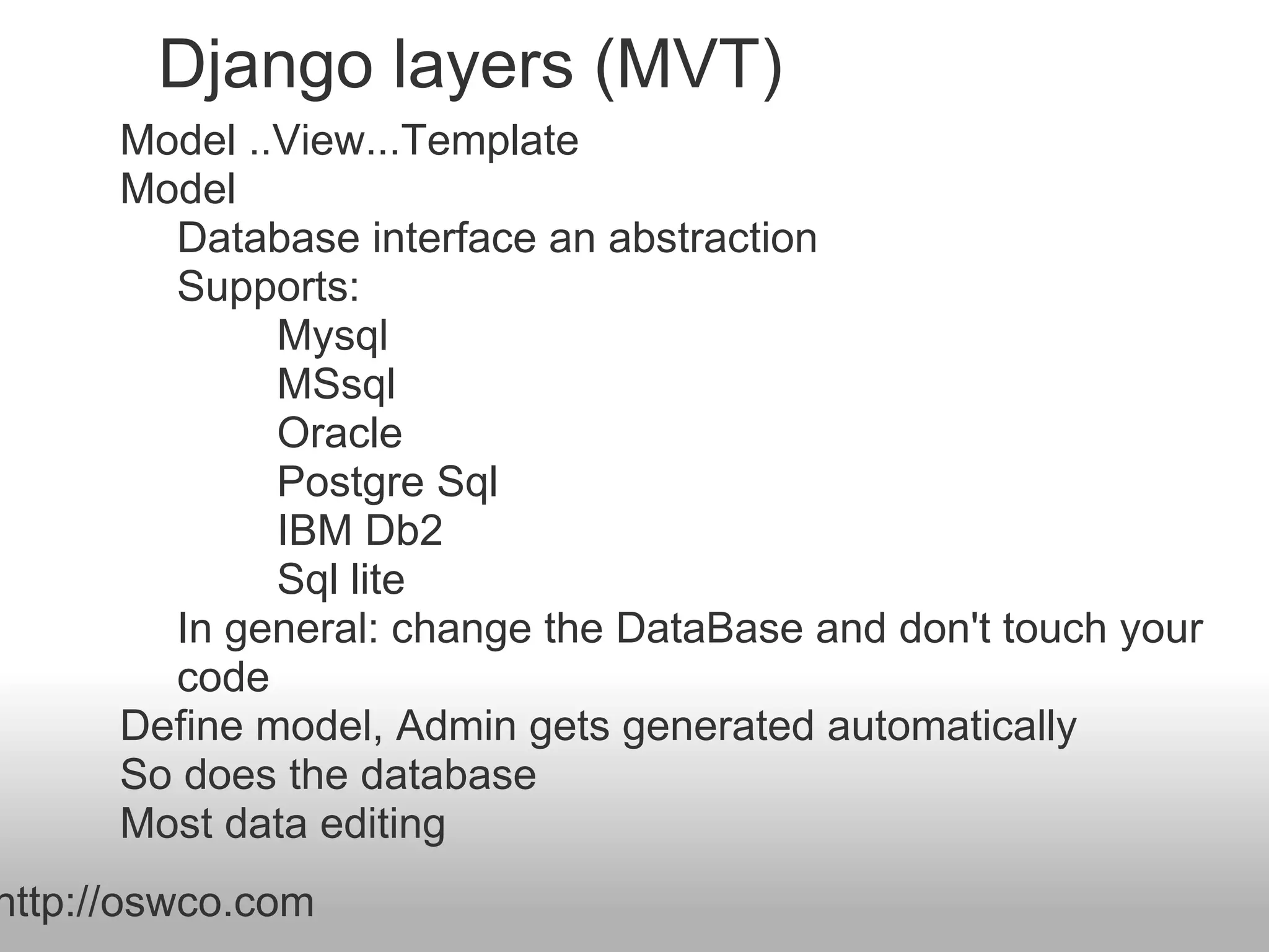 Django, What is it, Why is it cool? | PPT