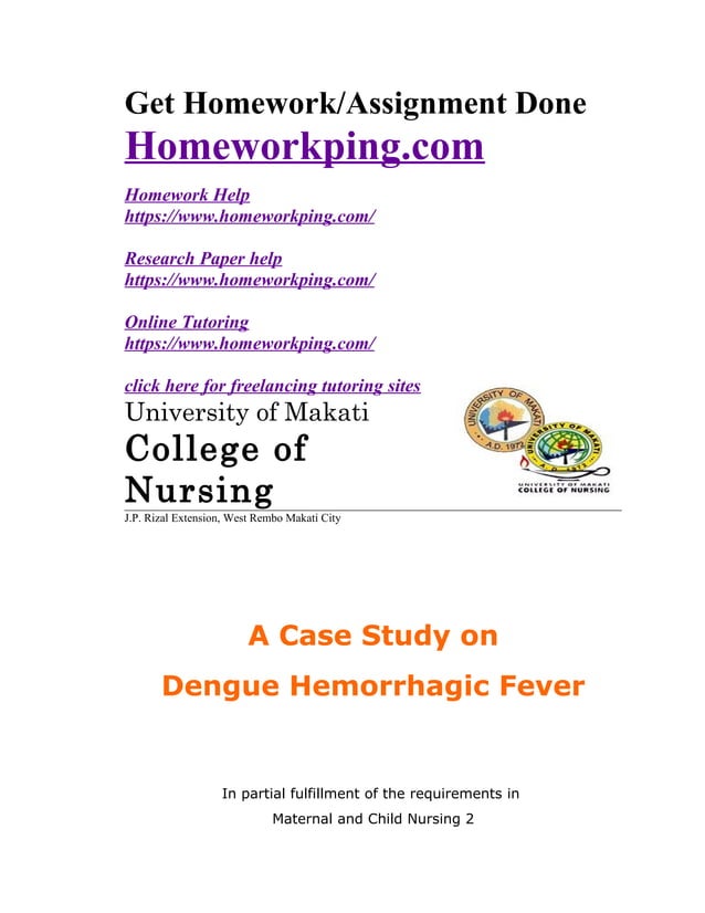 236750009 dengue-case-study1 | PDF