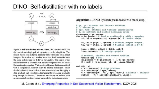 SLIDES OF LECTURE ABOUT TRANSFORMERS FOR VISION TASKS | PPT
