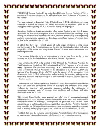 236784784 what-is-cocolisap | PDF | Agriculture | Industries