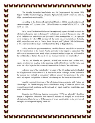 236784784 what-is-cocolisap | PDF | Agriculture | Industries