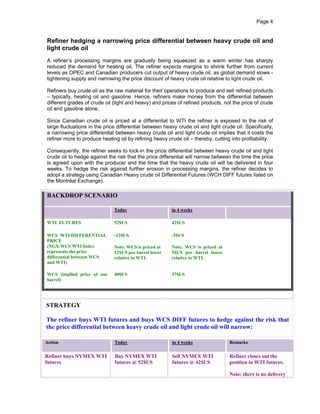 WCS Heavy Crude Oil_Strategies_2015_en | PDF