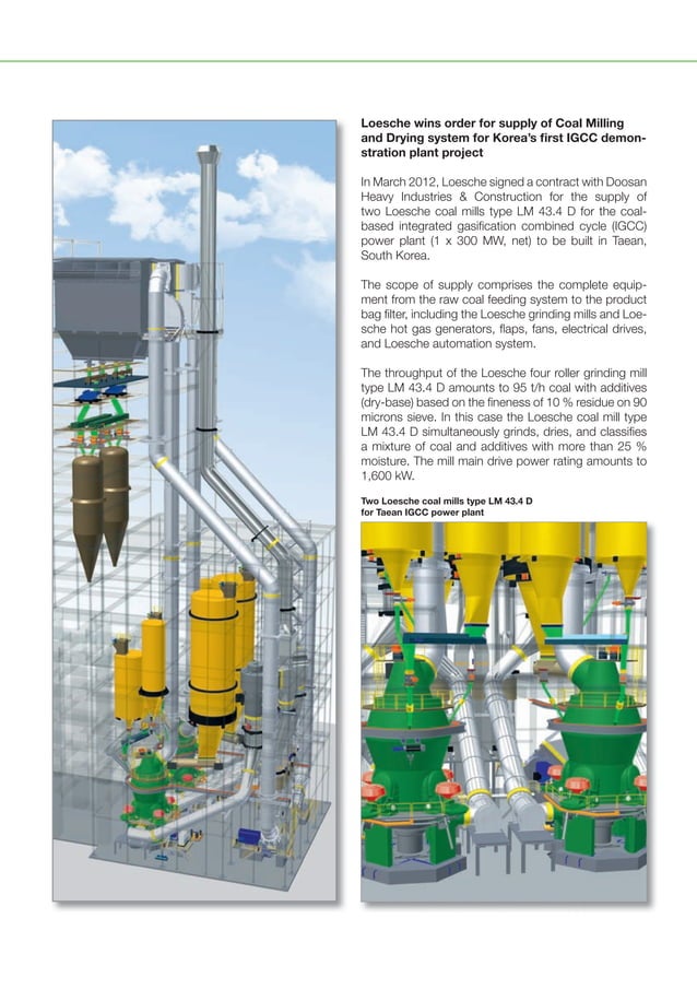 IGCC Plant Taen Coal Korea | PDF | Power and Energy Industry | Industries