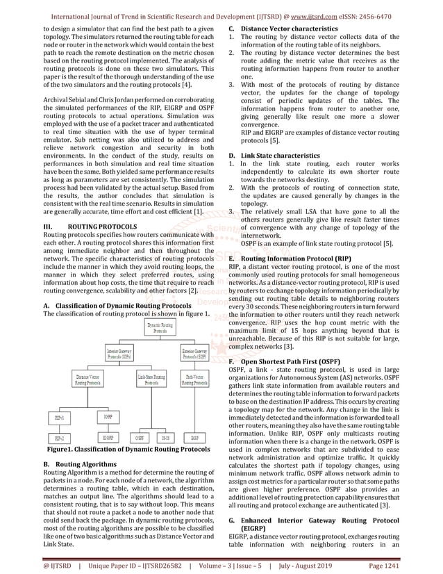 Performance Evaluation Of Routing Protocols In University Network Pdf