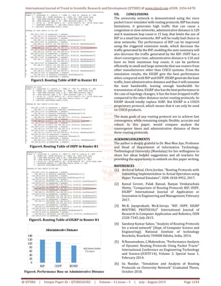 Performance Evaluation of Routing Protocols in University Network | PDF