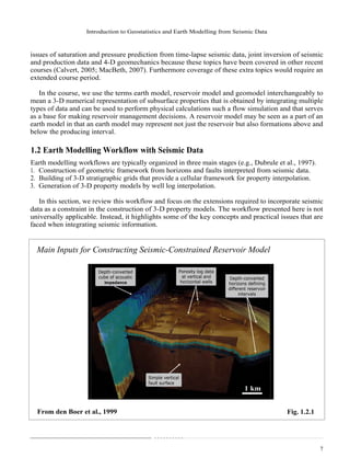 Seismic Reservoir Characterization An Earth Modelling Perspective ...