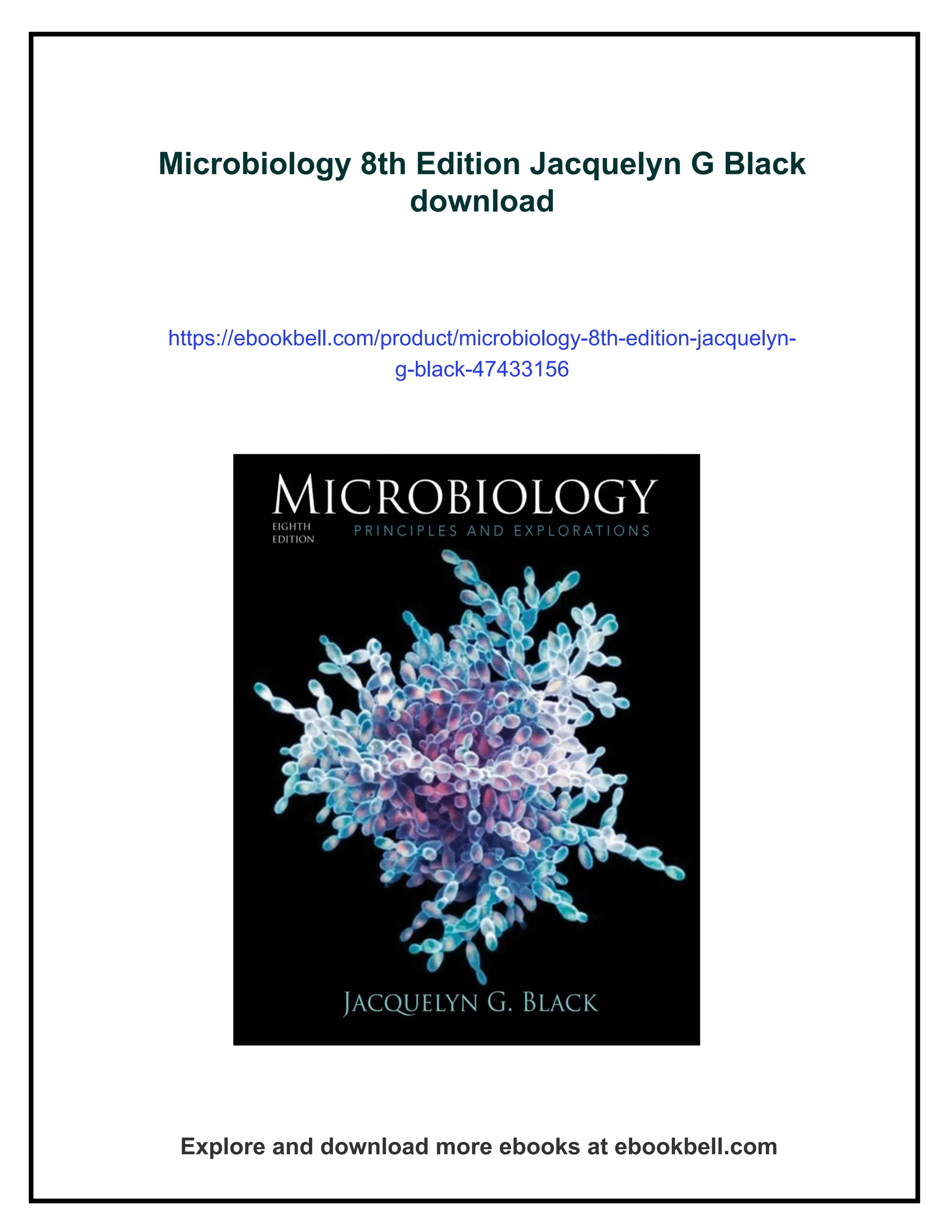 Microbiology 8th Edition Jacquelyn G Black | PDF