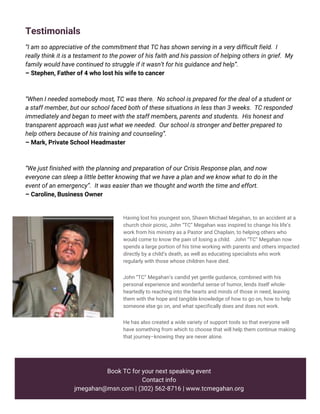 TC Speaker One Sheet | PDF