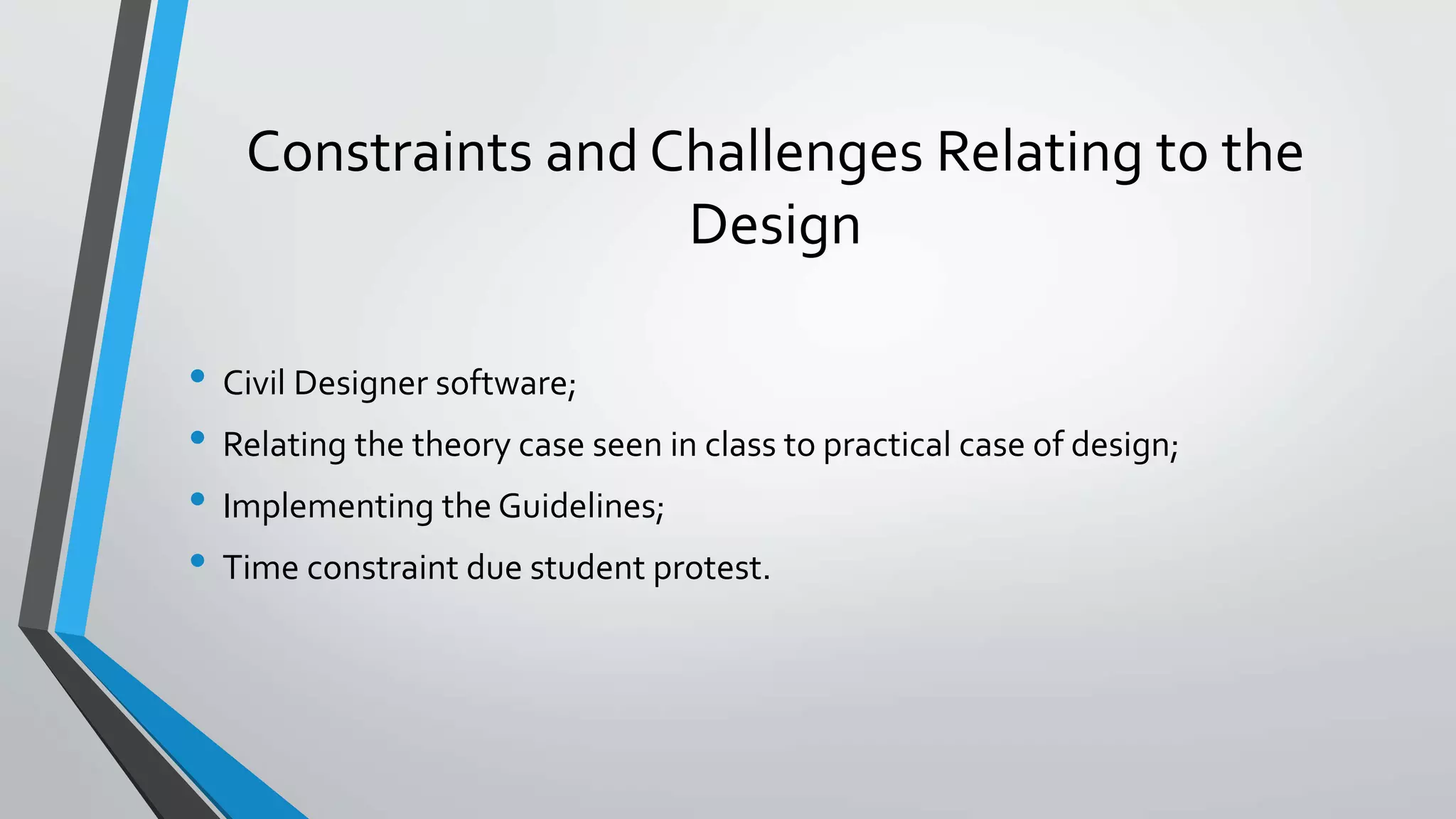 Civil Engineering Project Presentation | PPTX