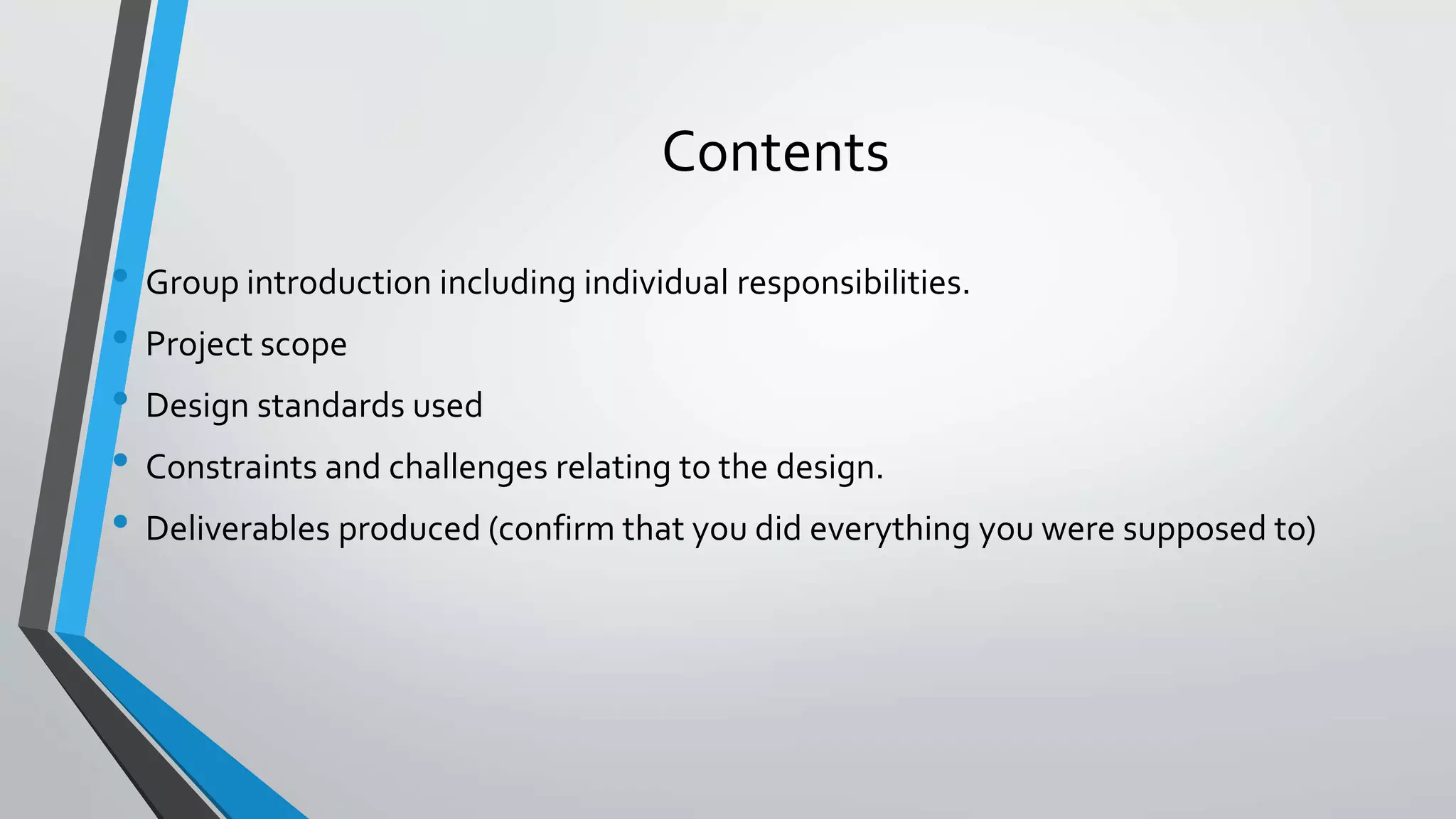 Civil Engineering Project Presentation | PPTX