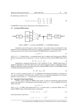 Sectoral dual-polarized MIMO antenna for 5G-NR band N77 base station | PDF | Internet | Computing