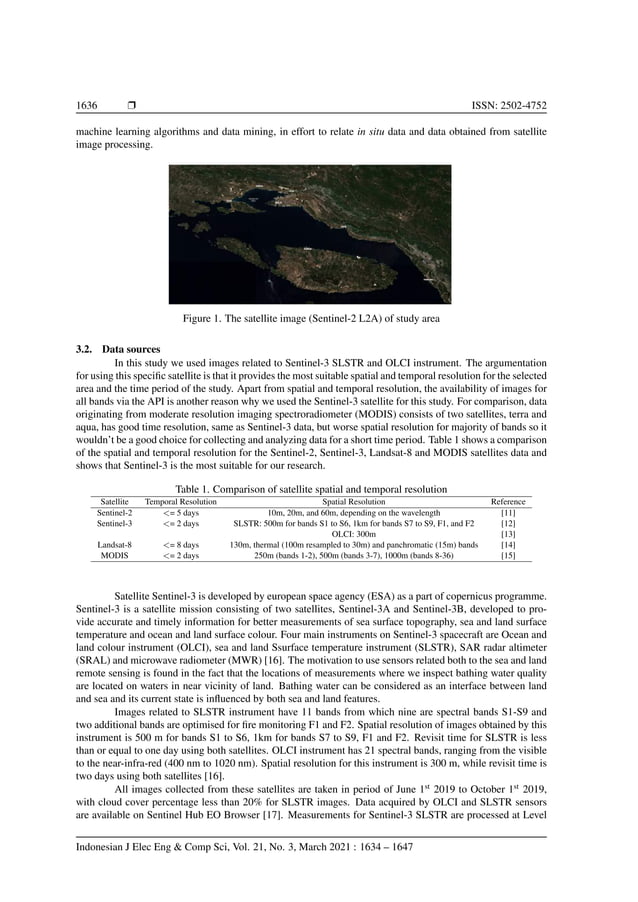 Remote sensing data driven bathing water quality assessment using ...