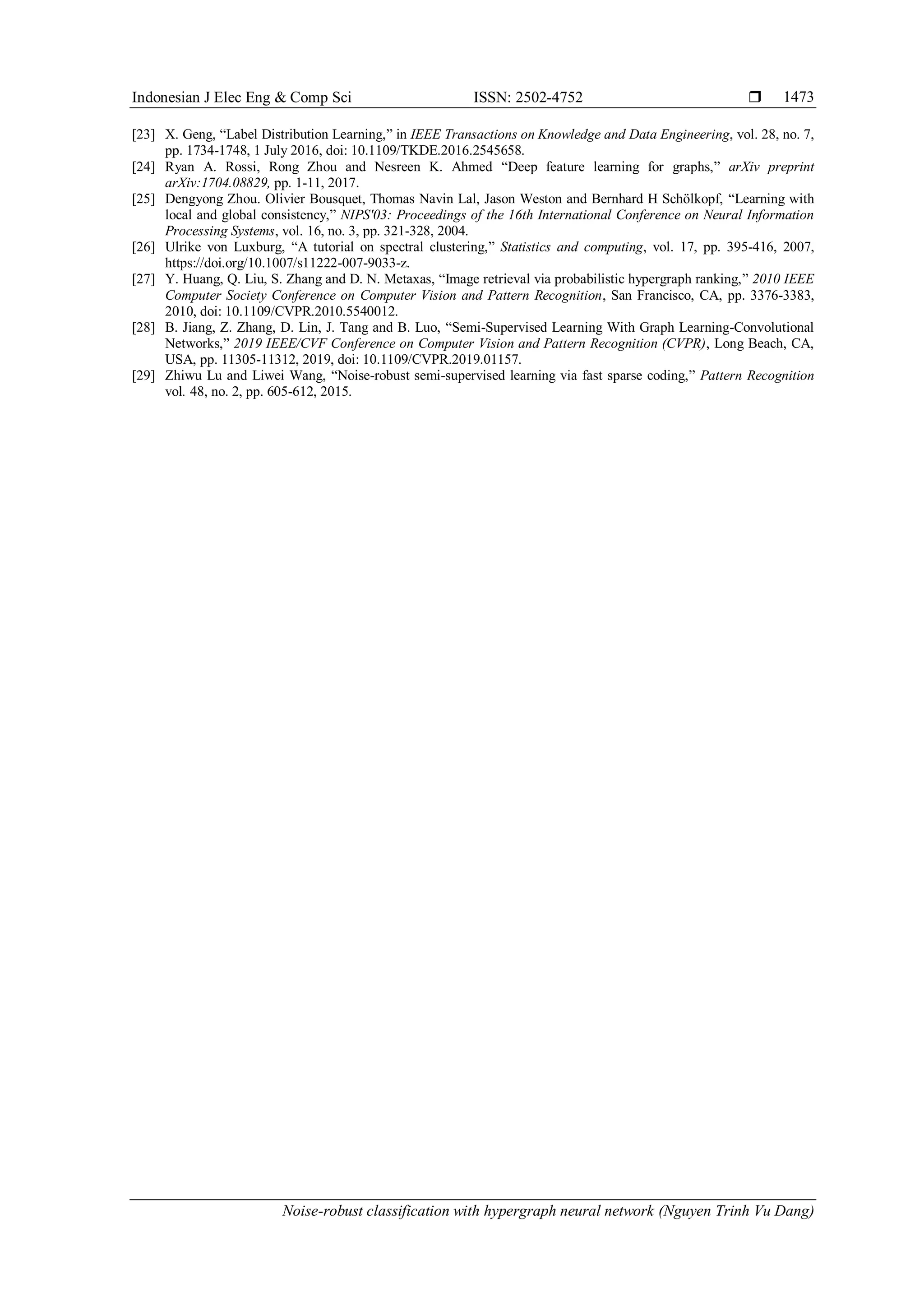 Noise-robust classification with hypergraph neural network | PDF Noise-robust classification with hypergraph neural network | PDF