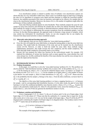 Noise-robust classification with hypergraph neural network | PDF | Computer Software and ...