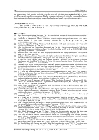 Noise-robust classification with hypergraph neural network | PDF | Computer Software and ...