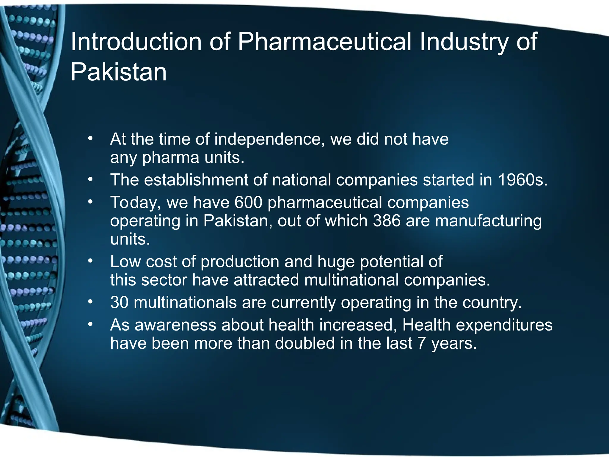Pharma Pakistan SWOT: Herbion growth & export | PPT