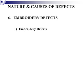 abu.364@gmail.con-Woven-Fabric-Defects.ppt | Needlework | Arts and Crafts