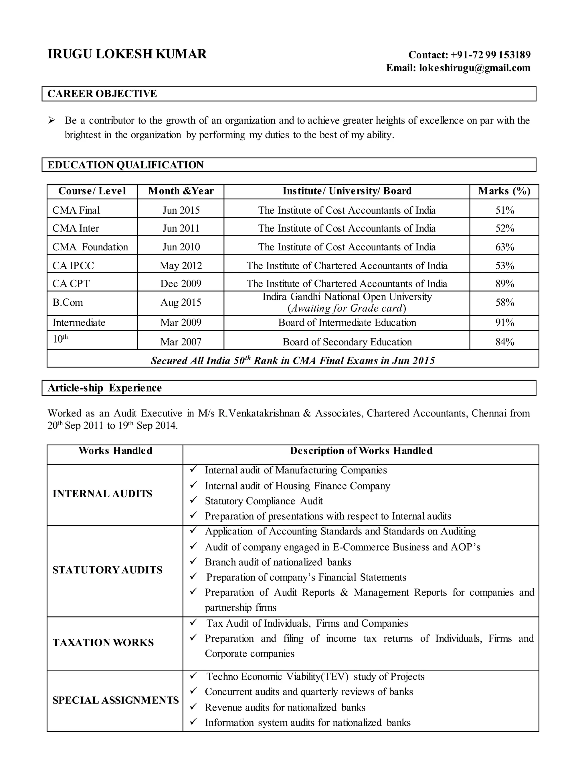 CMA Lokesh Irugu_Resume Final | DOCX