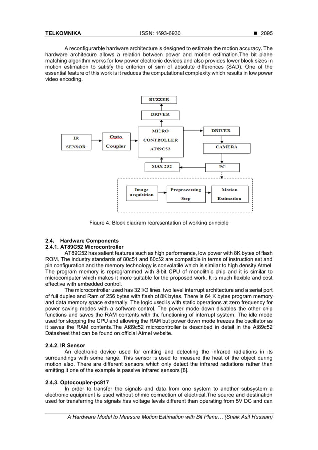 A Hardware Model To Measure Motion Estimation With Bit Plane Matching Algorithm Pdf 2583