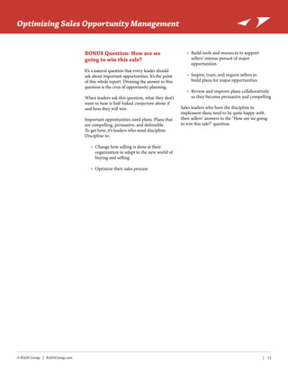 Optimizing Sales Opportunity Management-3 | PDF