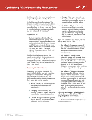 Optimizing Sales Opportunity Management-3 | PDF