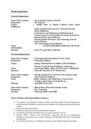 Resume | PDF