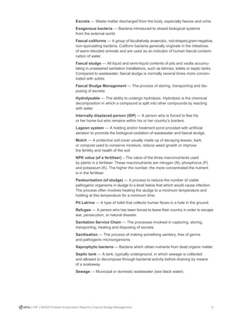 Faecal-Sludge-Management-WASH-Problem-Exploration-Report | PDF