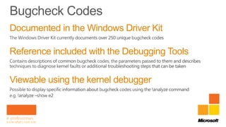 Windows Crash Dump Analysis | PPTX