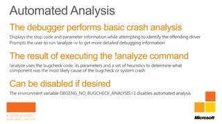 Windows Crash Dump Analysis | PPTX