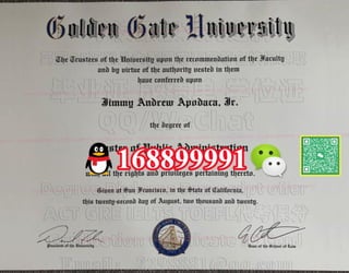 Golden Gate University degree offer diploma Transcript | PDF