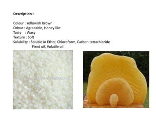 Pharmacognosy of Crude drugs | PPTX