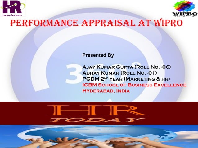 23809590 performance-appraisal-at-wipro | PPT | Resume Writing and Advice | Job Search