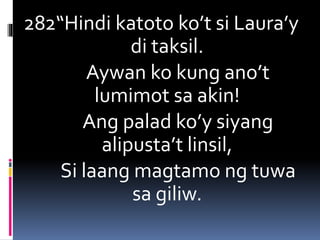 Florante at Laura : Ang Kariktan ni Laura | PPTX